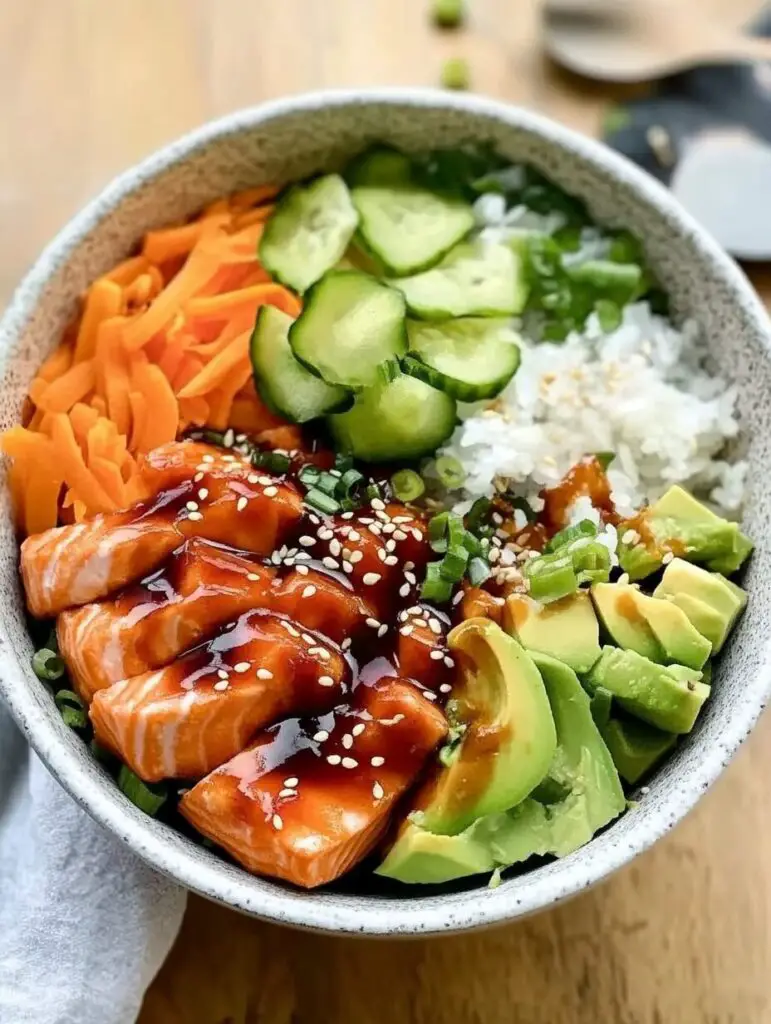 Teriyaki Salmon Bowls