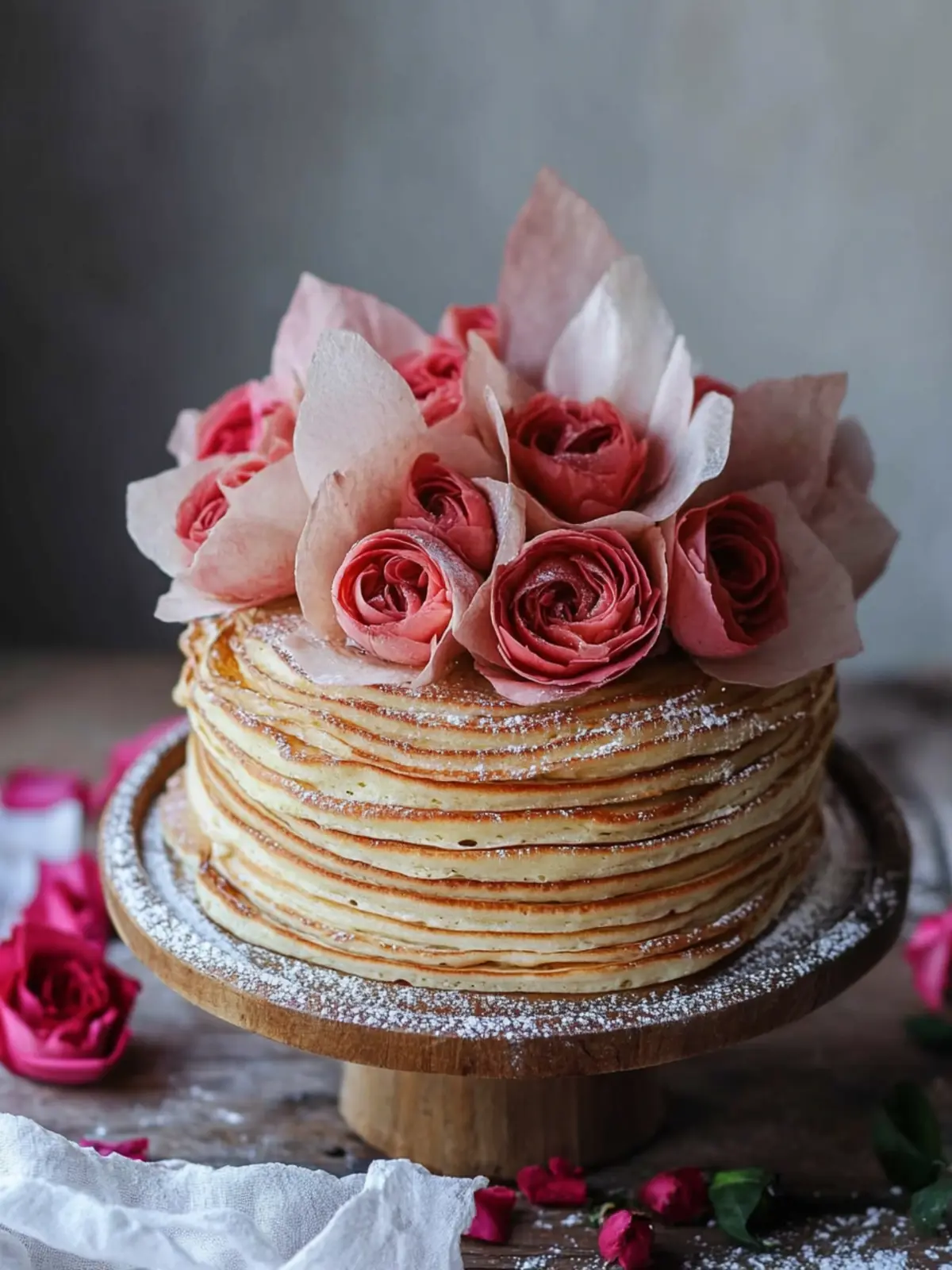 Ultimate Pancake Day Inspo: Delicious Layer Cake & Rose