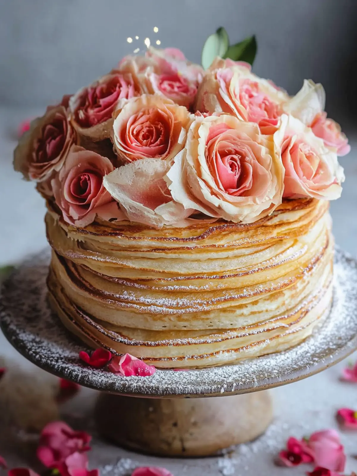 Ultimate Pancake Day Inspo: Delicious Layer Cake & Rose